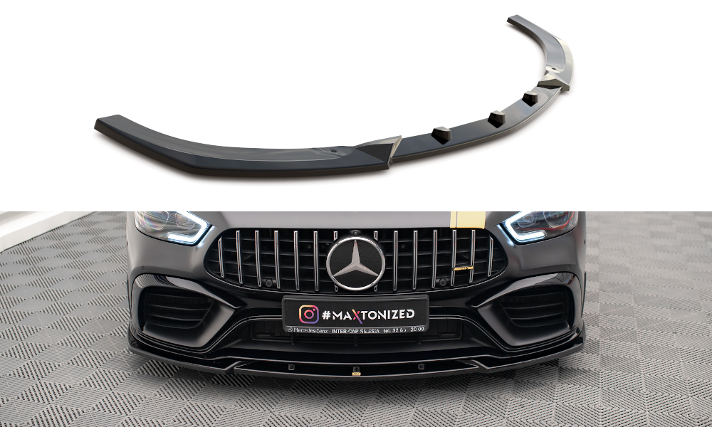 FRONT SPLITTER V.3 MERCEDES-AMG GT 63S 4-DOOR COUPE AERO – Maxton ...