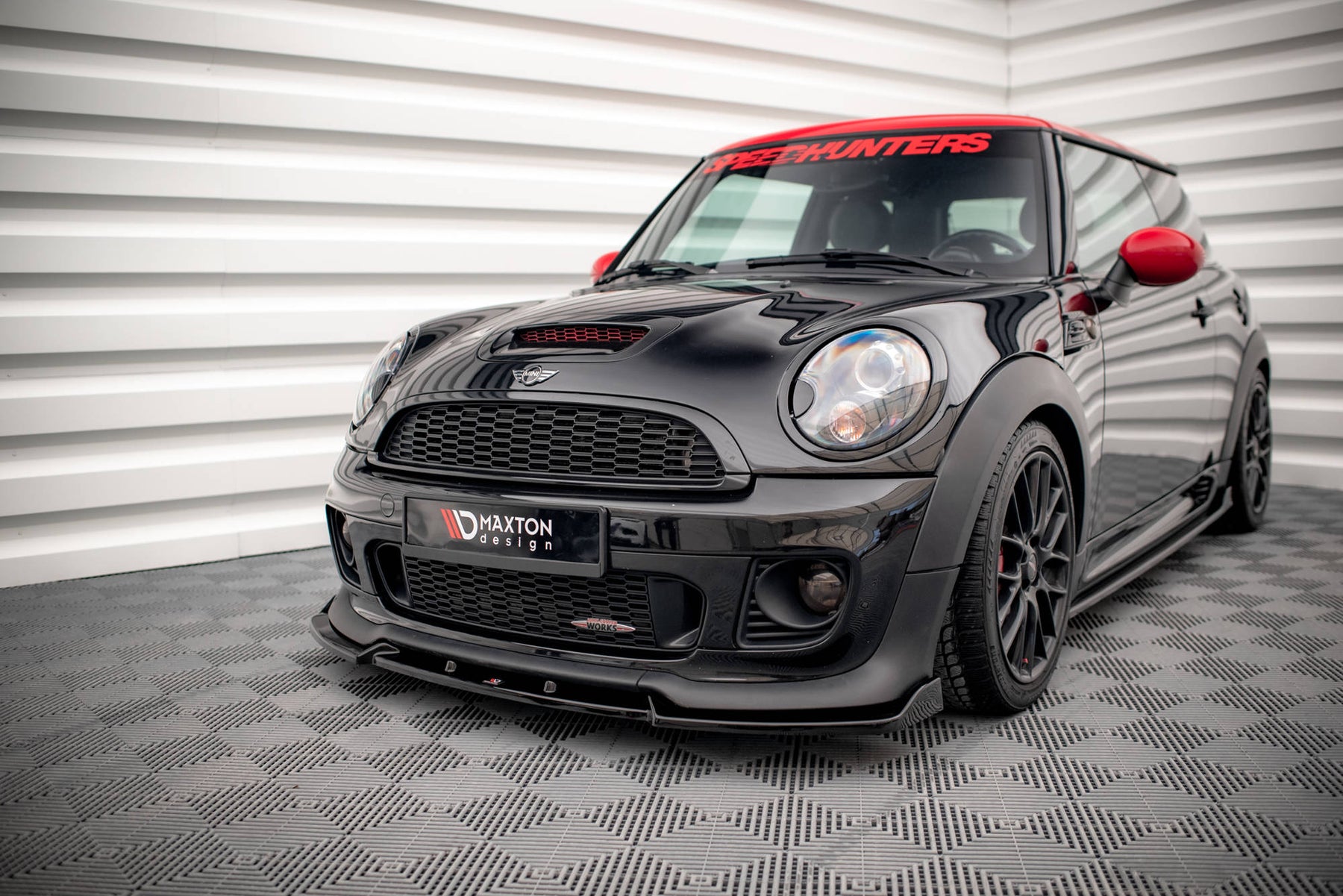 FRONT SPLITTER V.3 MINI COOPER JOHN COOPER WORKS R56 – Maxton Design USA