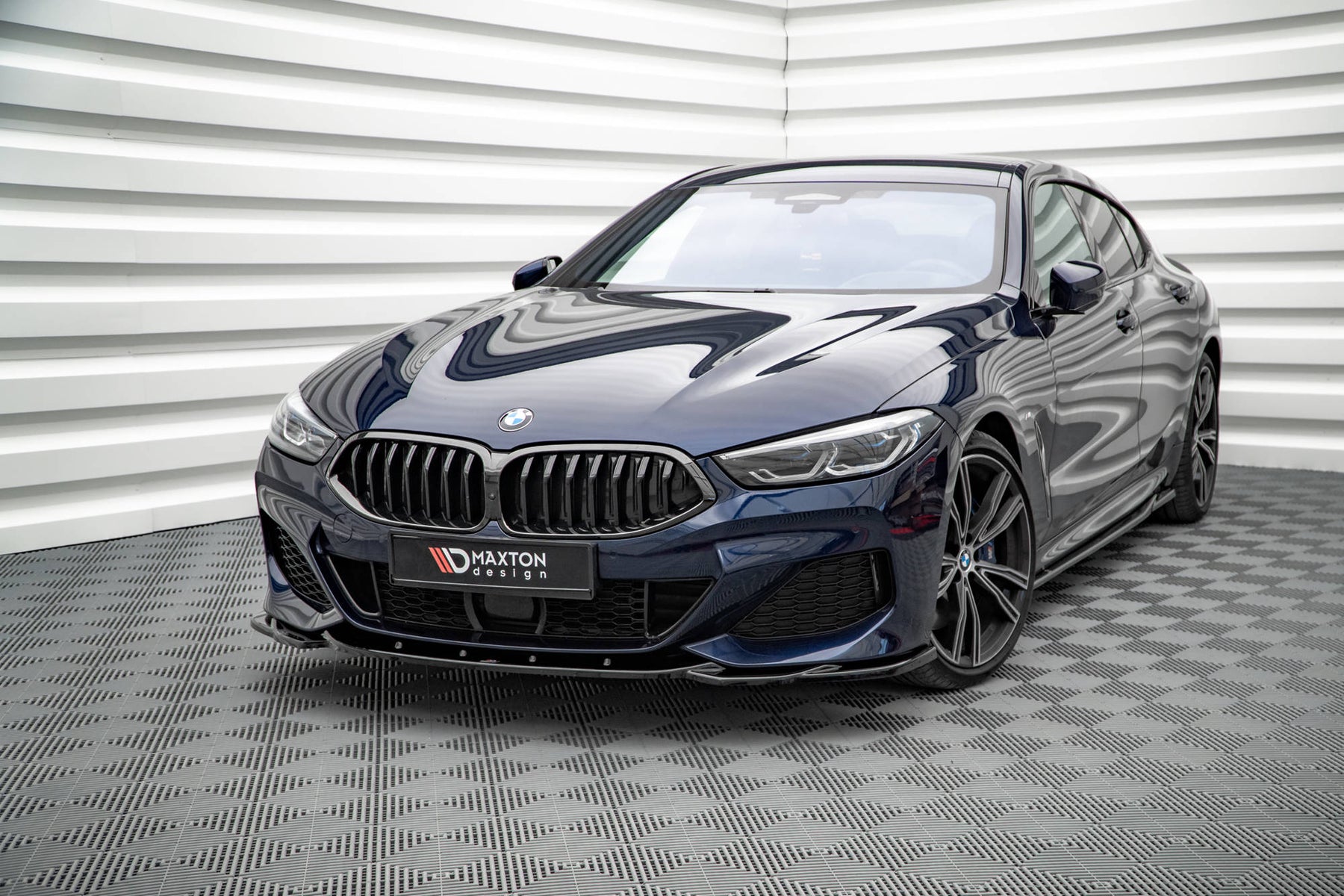 FRONT SPLITTER V.4 BMW 8 COUPE M-PACK G15 / 8 GRAN COUPE M-PACK G16 ...