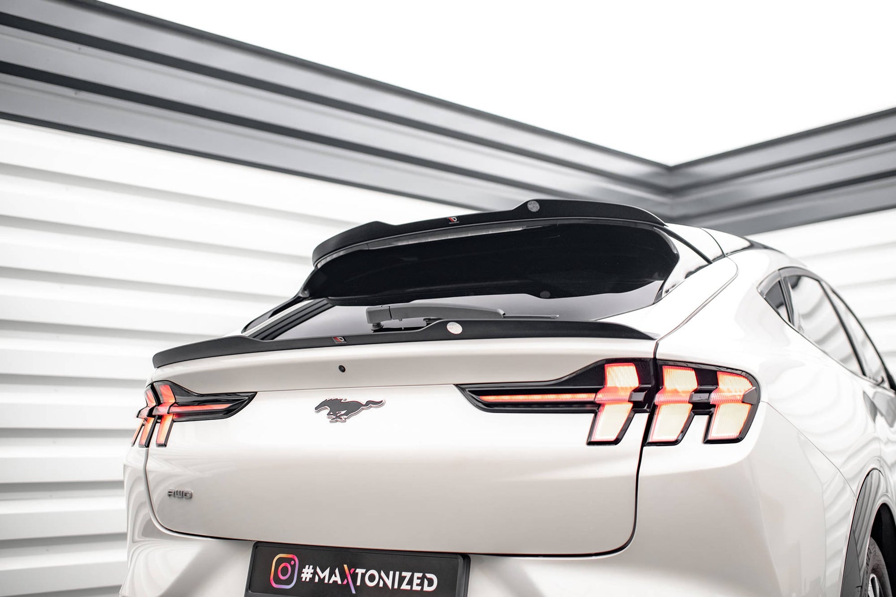 LOWER SPOILER CAP FORD MUSTANG MACH-E MK1 – Maxton Design USA