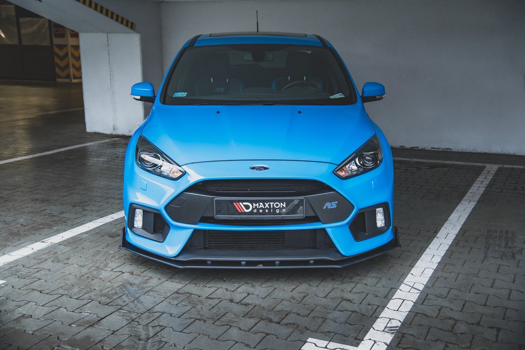 RACING DURABILITY FRONT SPLITTER V.2 FORD FOCUS RS MK3 – Maxton Design USA