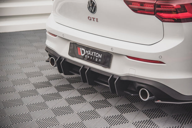 RACING DURABILITY REAR DIFFUSER V.2 VOLKSWAGEN GOLF 8 GTI – Maxton ...