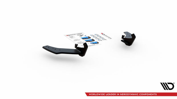 RACING DURABILITY REAR SIDE SPLITTERS VW GOLF 7 R FACELIFT – Maxton ...