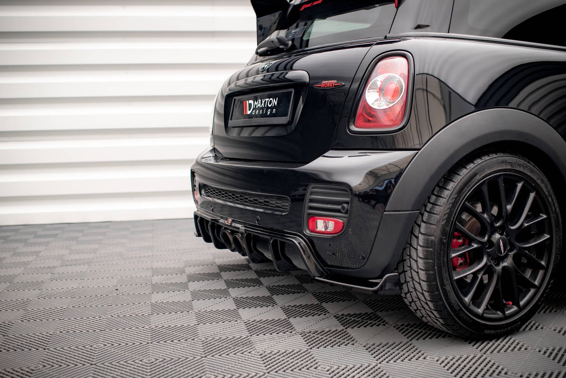 REAR VALANCE MINI COOPER JOHN COOPER WORKS R56 – Maxton Design USA