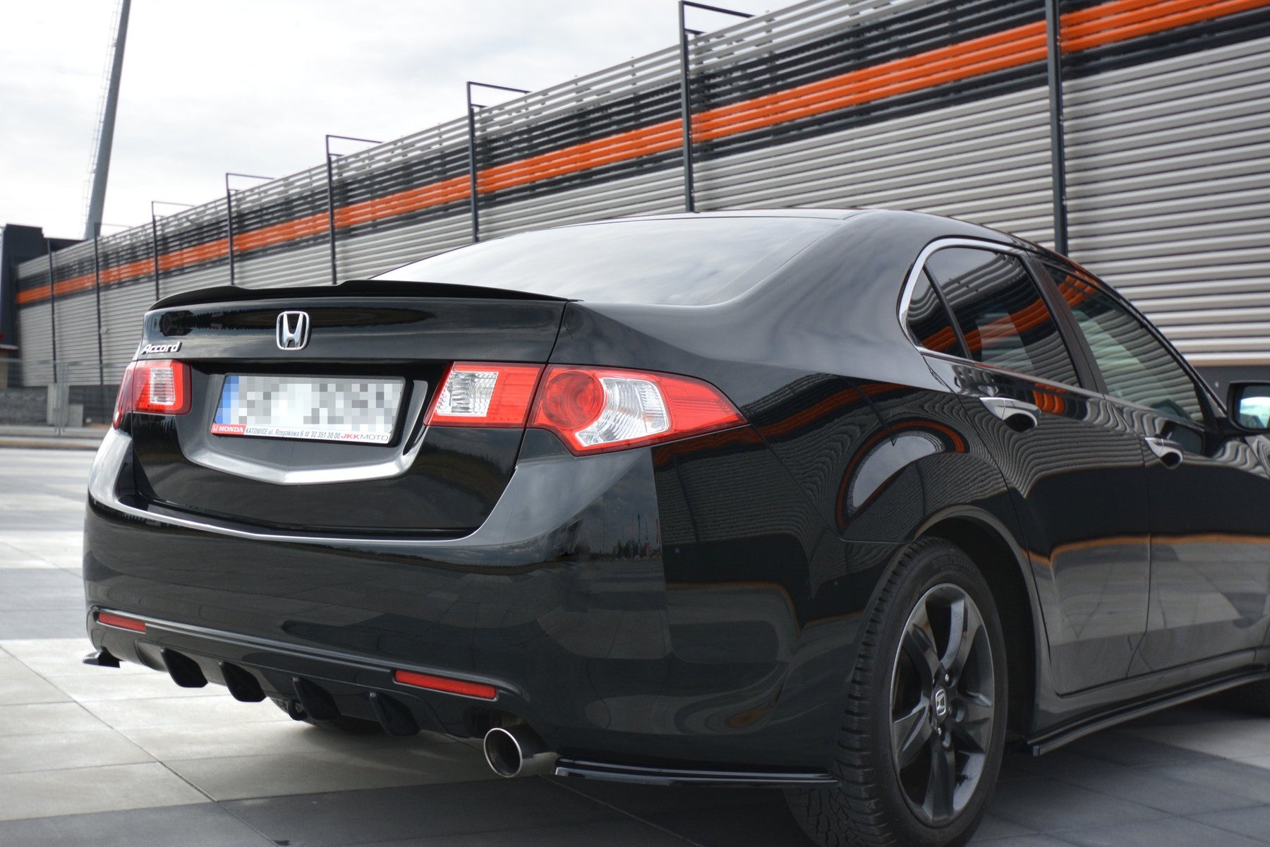 SPOILER EXTENSION ACURA TSX CU2 PREFACELIFT / ACCORD MK8. (CU-SERIES ...