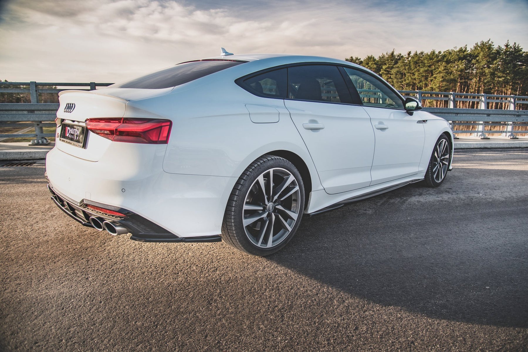 SIDE SKIRTS DIFFUSERS AUDI S5 / A5 S-LINE SPORTBACK F5 FACELIFT ...