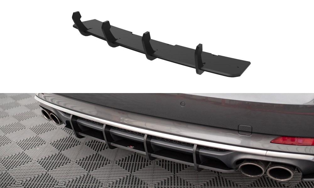 STREET PRO REAR DIFFUSER AUDI S5 COUPE / SPORTBACK F5 – Maxton Design USA