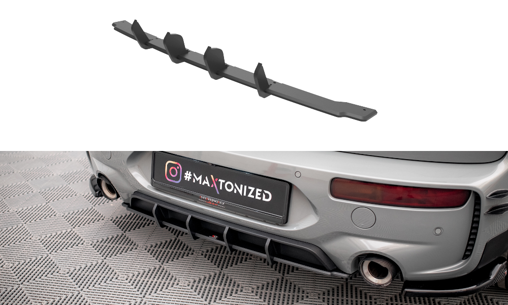 STREET PRO REAR DIFFUSER MINI COOPER CLUBMAN JOHN COOPER WORKS F54 ...
