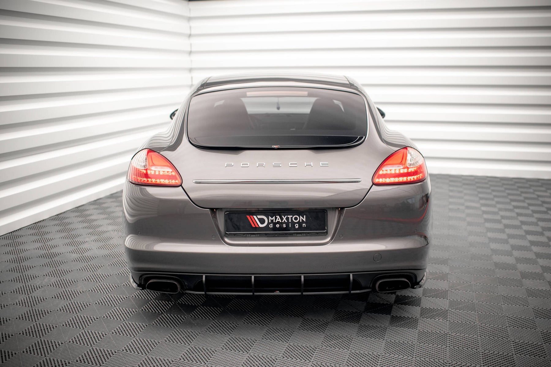 STREET PRO REAR DIFFUSER PORSCHE PANAMERA / PANAMERA DIESEL 970 ...