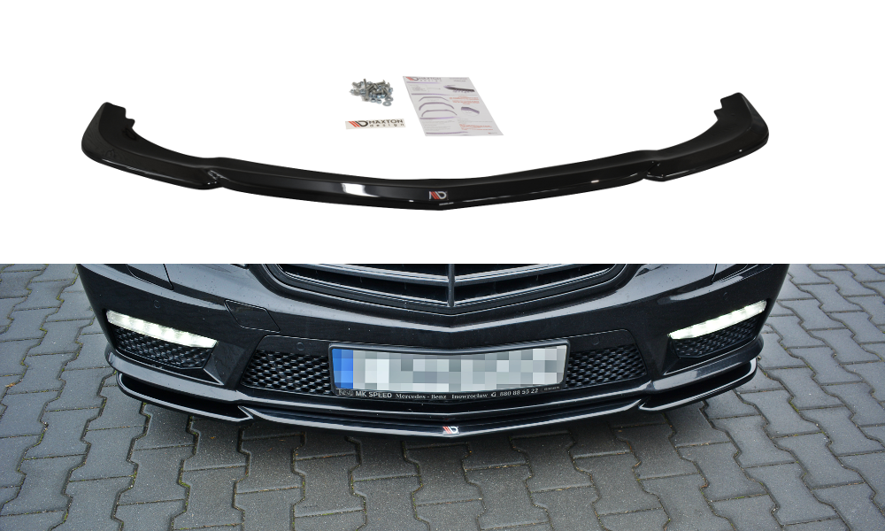 FRONT SPLITTER V.1 MERCEDES-BENZ E63 AMG W212 – Maxton Design USA