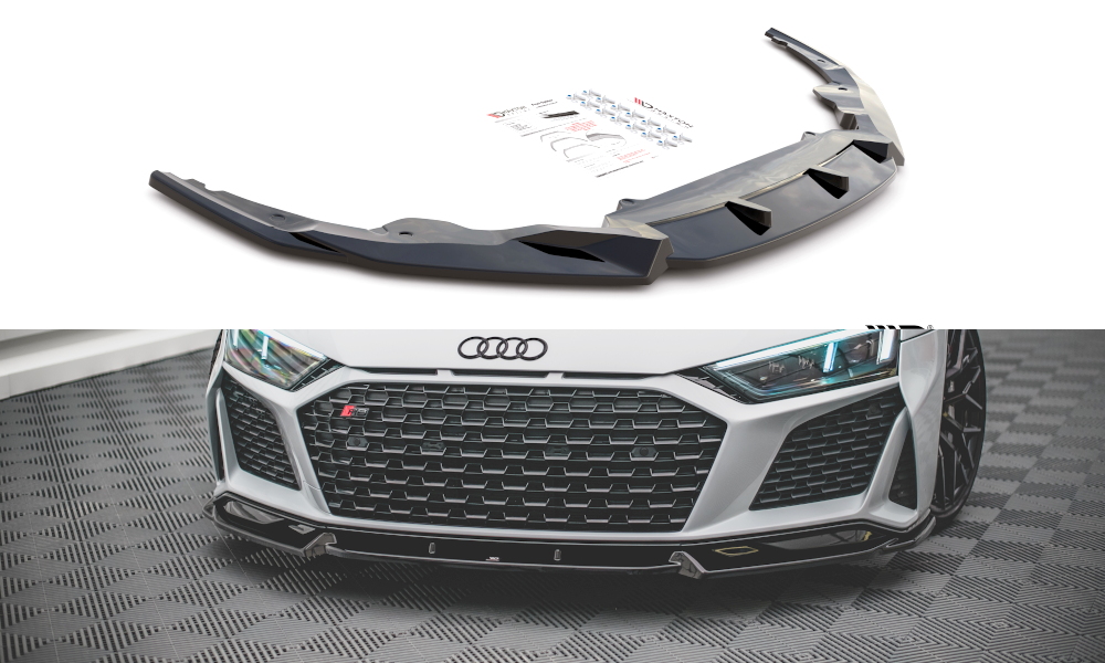 FRONT SPLITTER V.1 AUDI R8 MK2 FACELIFT – Maxton Design USA